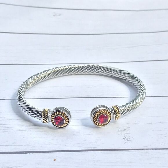 Jewelry | Ruby Cablerope Bracelet | Poshmark
